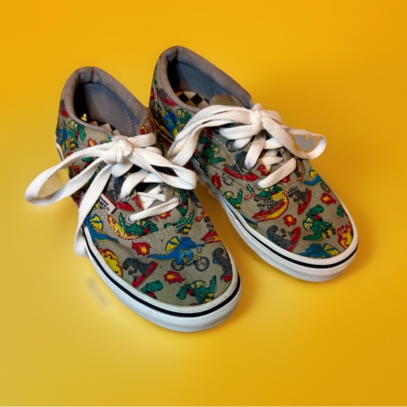 Vans | Shoes | Vans Doheny Dragon Dinosaur Skater Sneaker Shoe Size ...